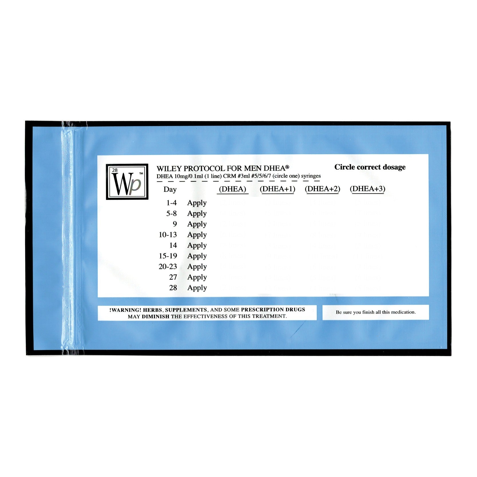 DHEA Bags - Blue (50 Per Pack) – Wiley Systems